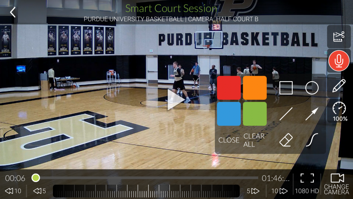 Purdue University basketball powered by PlaySight - PlaySight