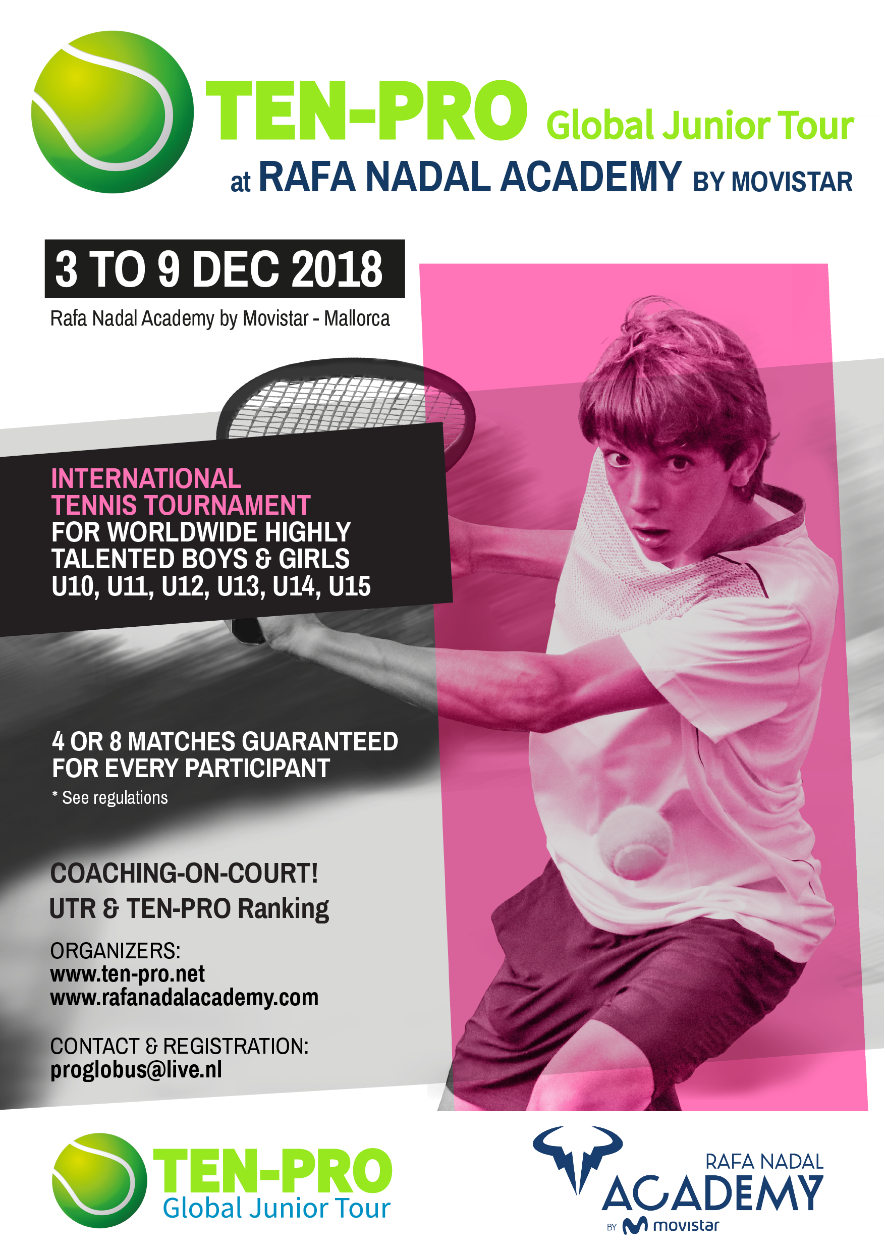 The TEN-PRO Global Junior Tour and PlaySight partner to reinvent youth ...