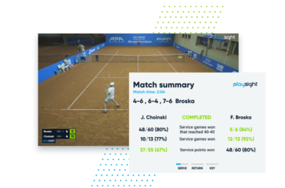 Tennis SmartCourt - PlaySight