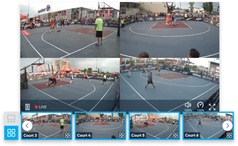 Streetball SmartCourt - PlaySight